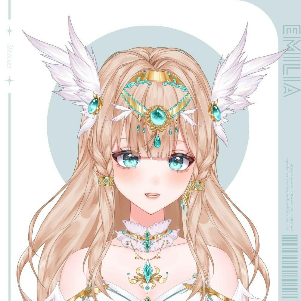 Cyblens | Digital - Live2D Premade VTuber Emilia